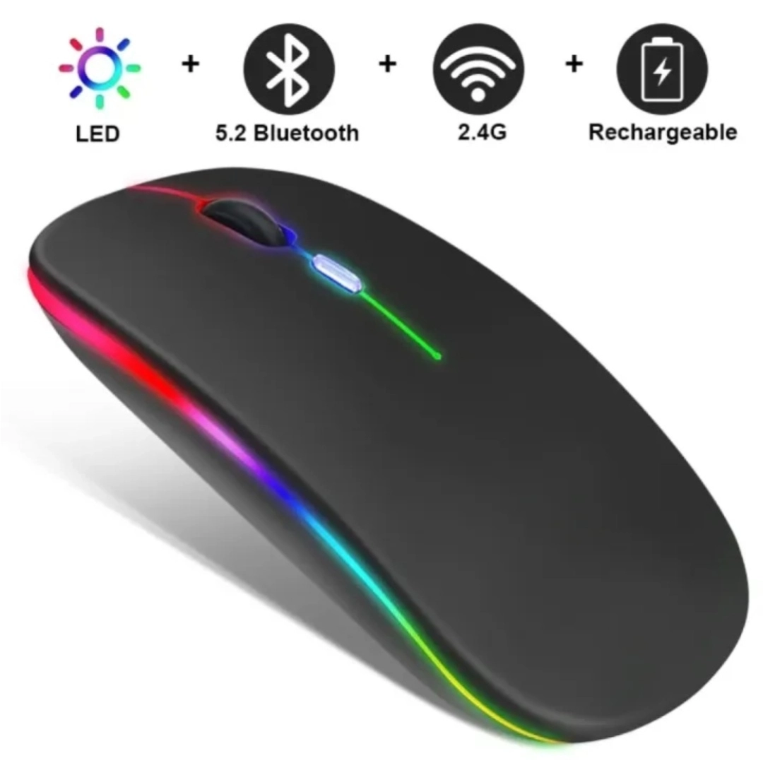 Rechargable Wireless Bluetooth Mouse For Smartphone, Laptop & Computer ...