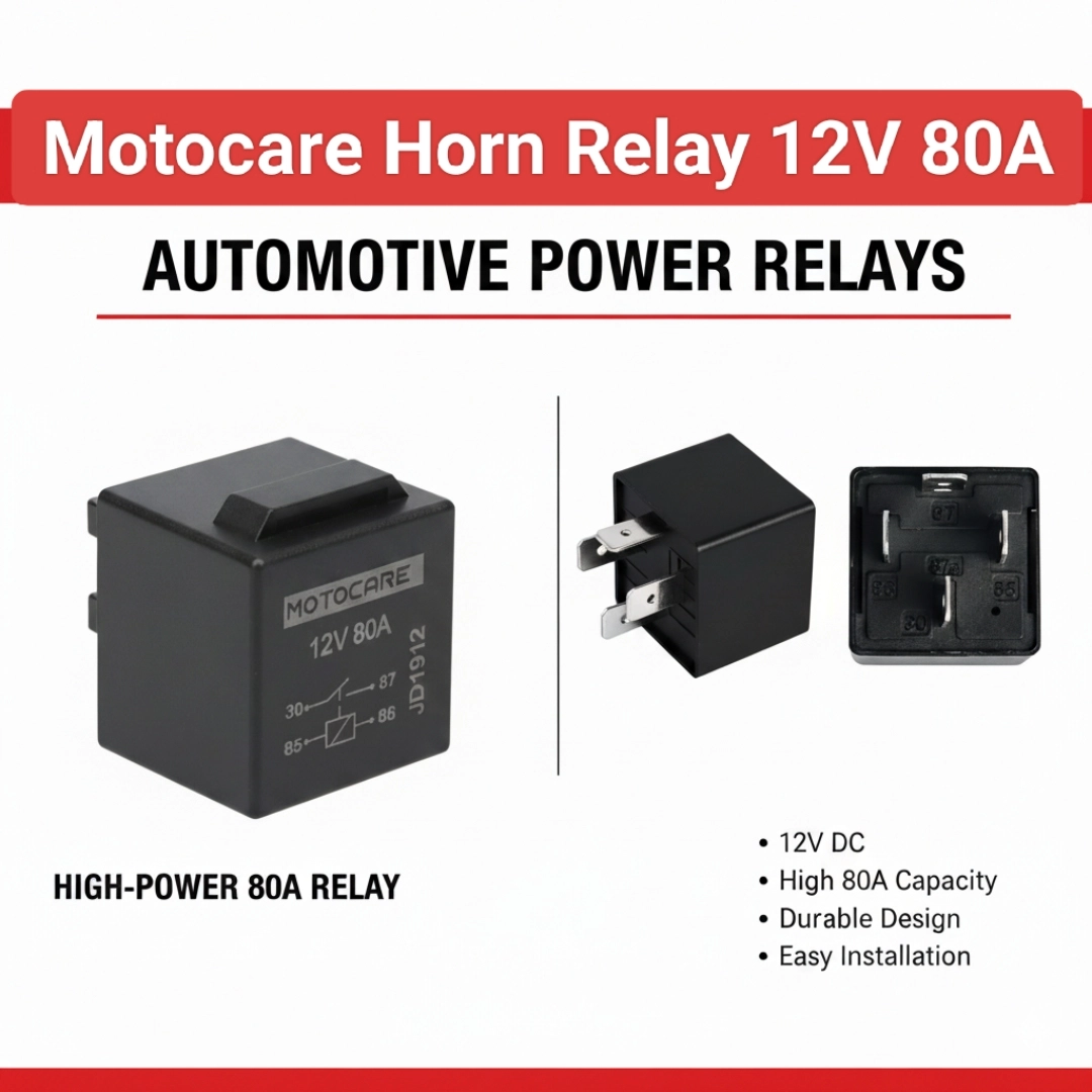 Motocare 12V 80A 4 Pins High Quality Horn Relay For Motorcycle ...