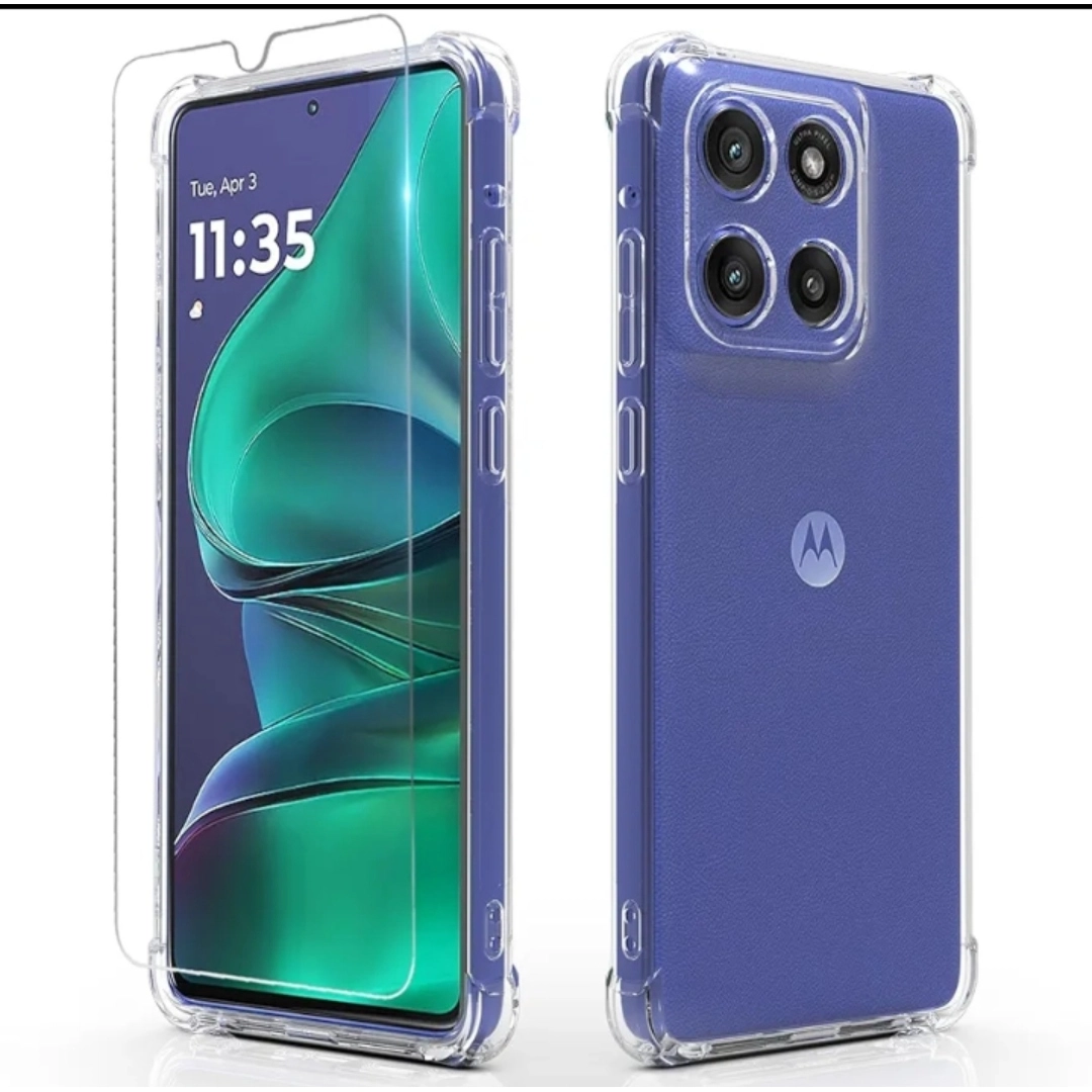 Motorola G Stylus 2025 Transparent Clear Slim Soft Cover Skin Gel TPU ...