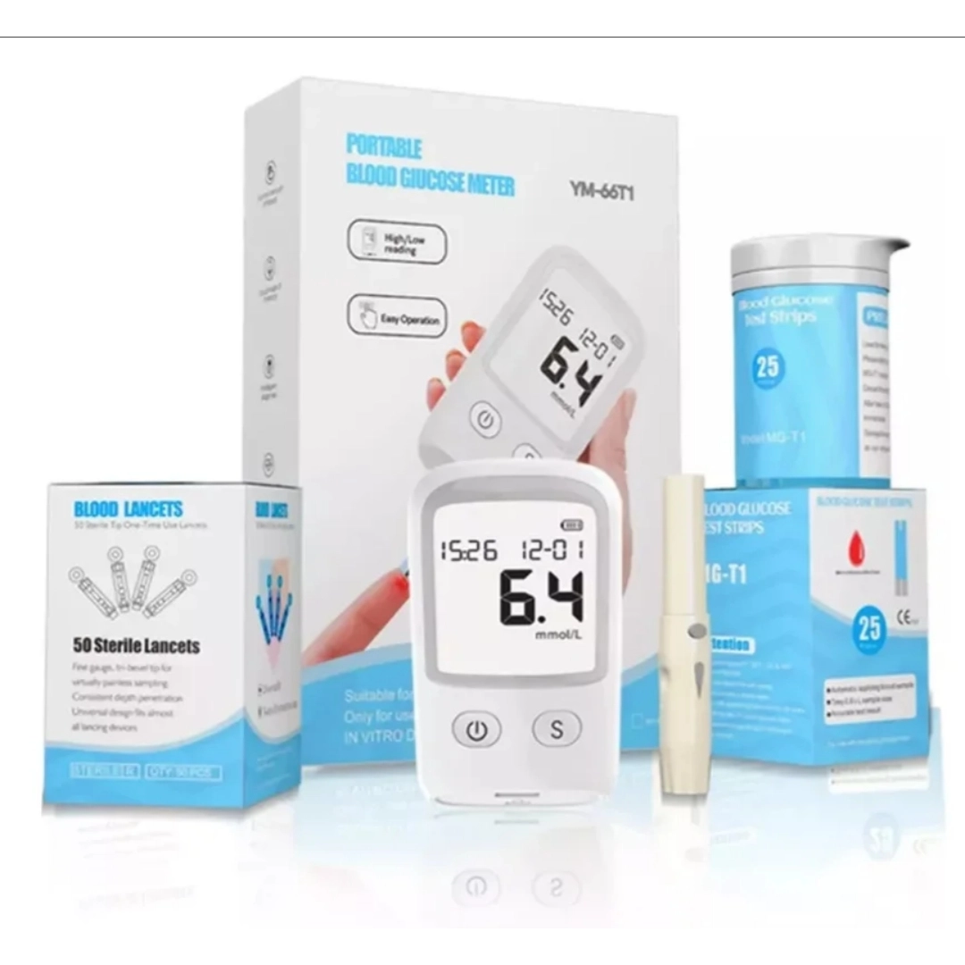 Smart Glucometer Blood Glucose / Sugar Test Meter / Blood Sugar Meter ...