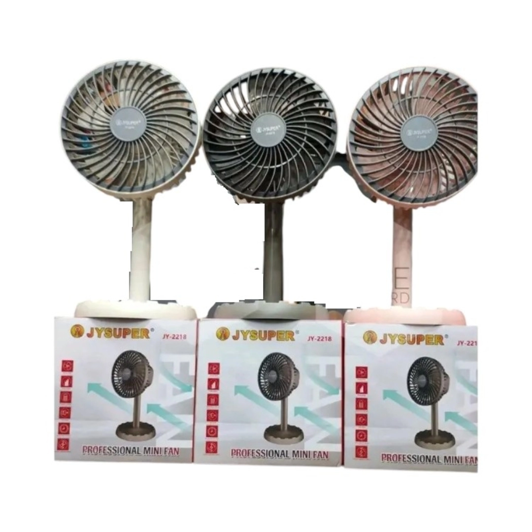 JY SUPER Jy-2218 professional rechargeable portable mini table fan ...