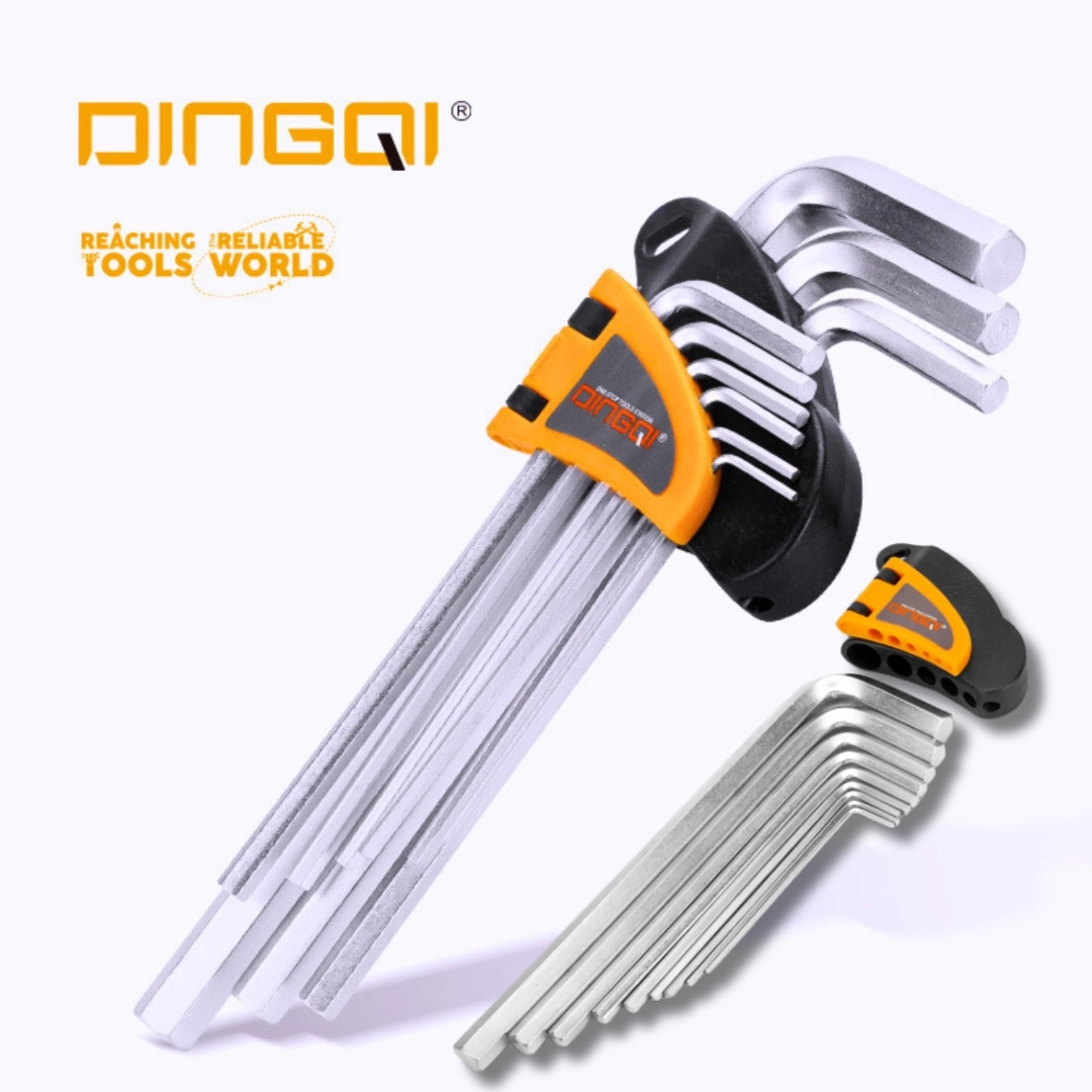 Dingqi Allen Key Mediumtype Hex Key Hex Key Wrench Set Short 9-Pcs ...