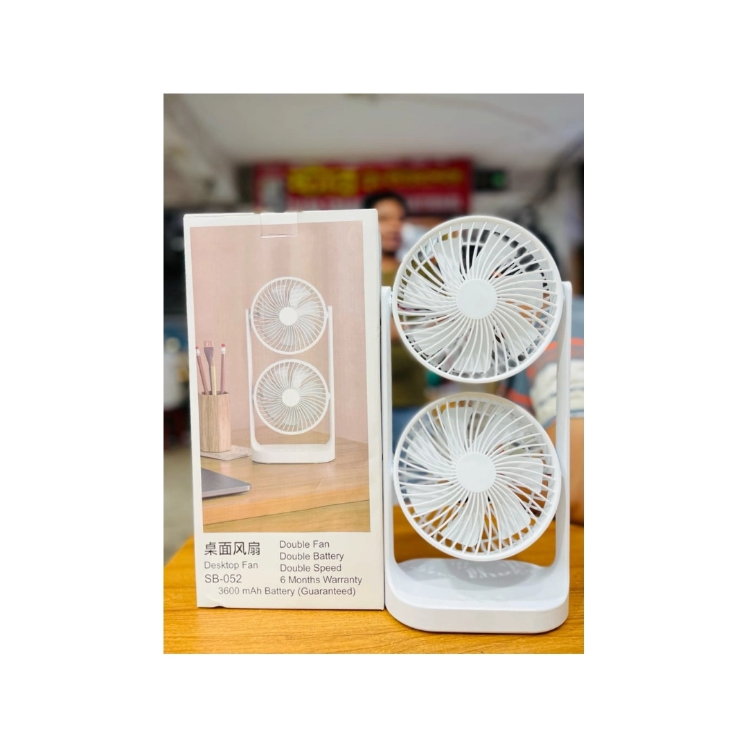 New Wind Air Recirculation Fan, Double Headed Desktop Fan, Wind Air ...