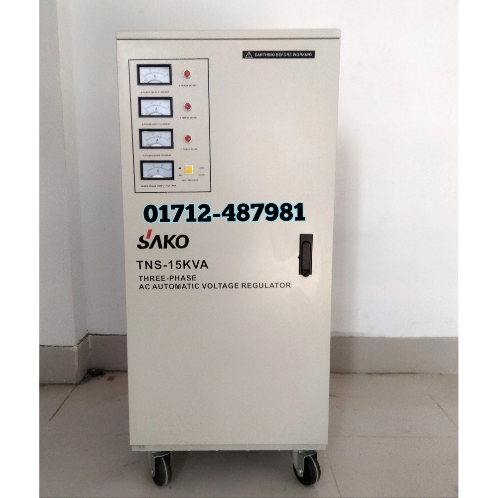 15kva 3phase Automatic voltage stabilizer