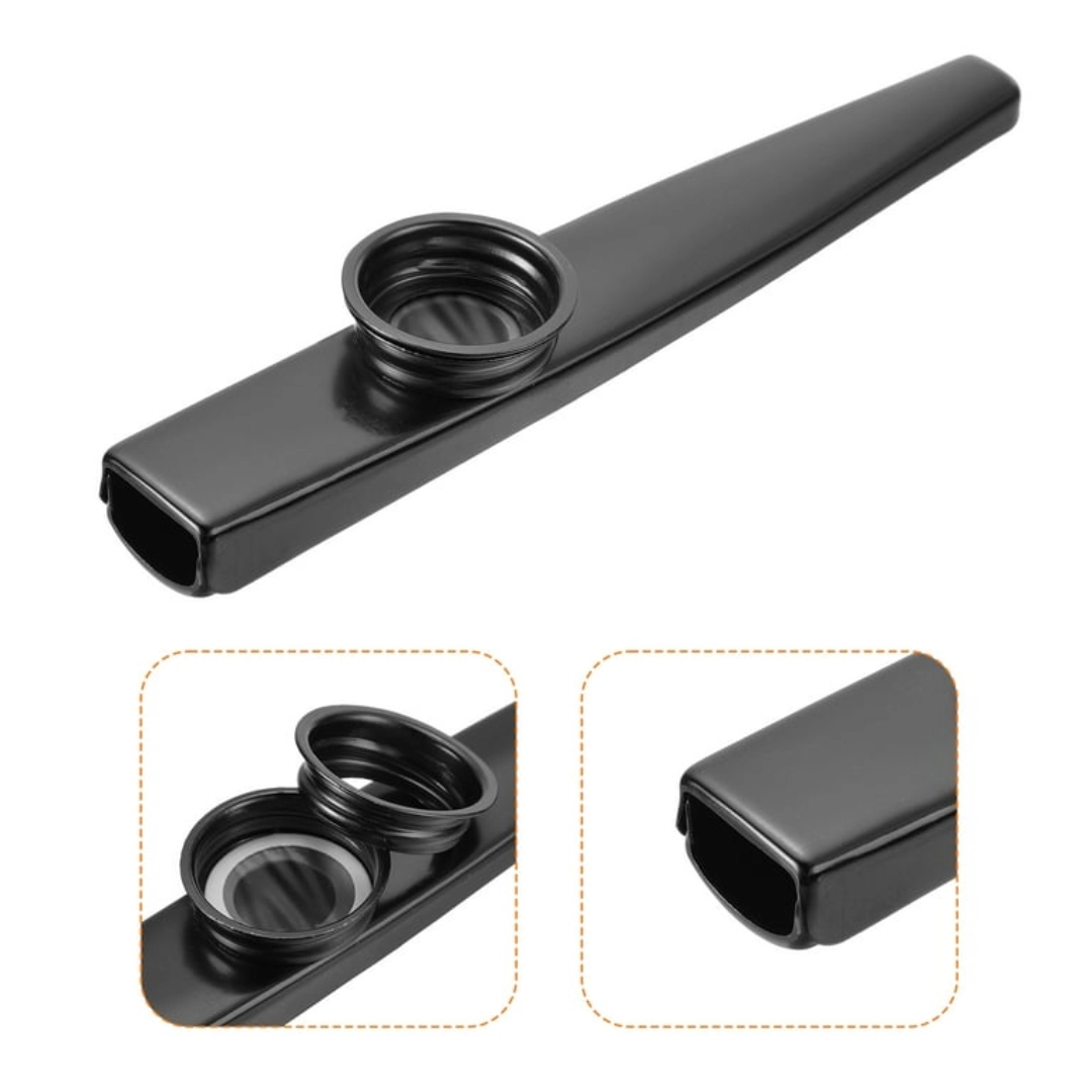 Kazoo Flute Aluminum Alloy Portable Metal Professional Playing Level ...