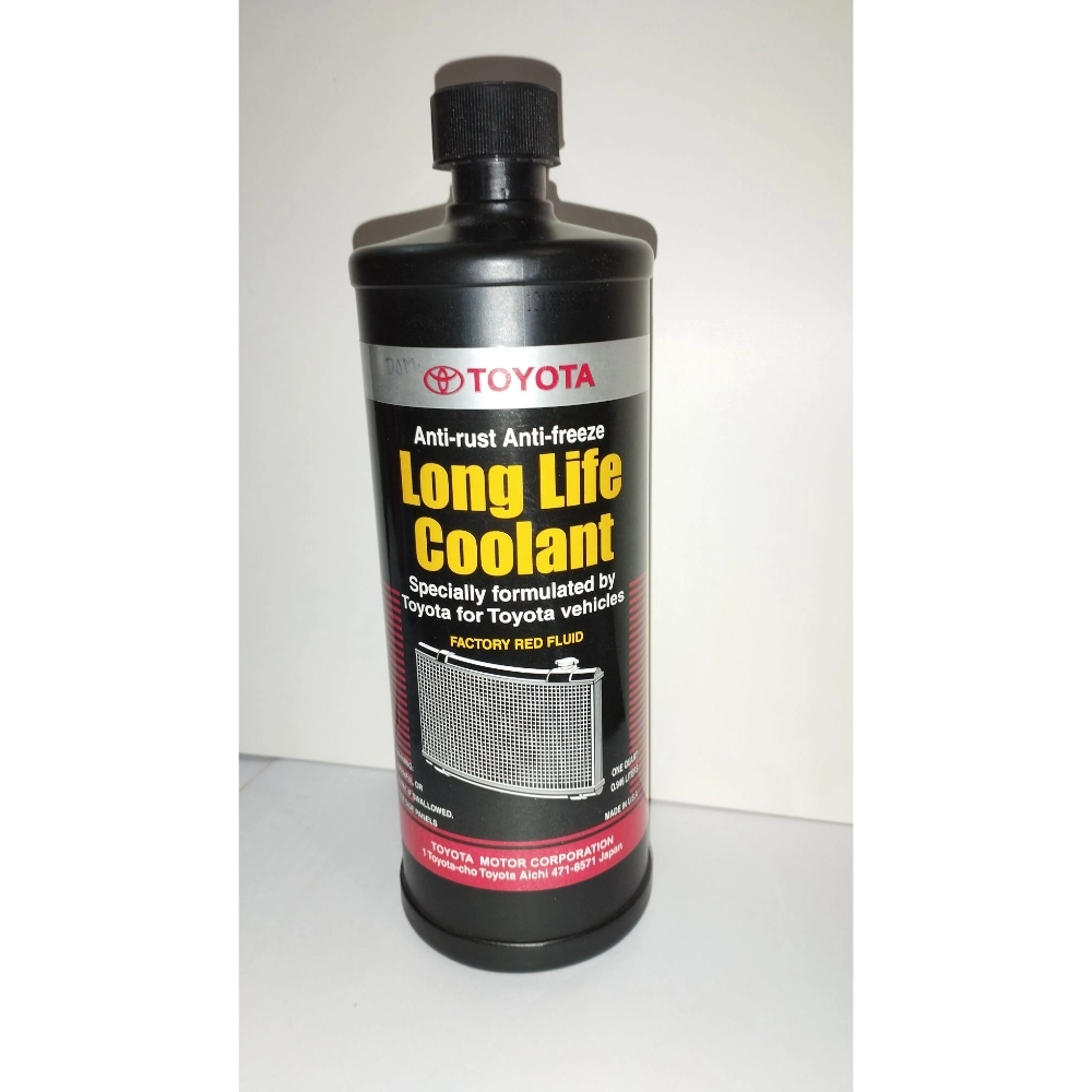 TOYOTA Long Life Coolant Anti-rust Anti-freeze Specially formulated by ...