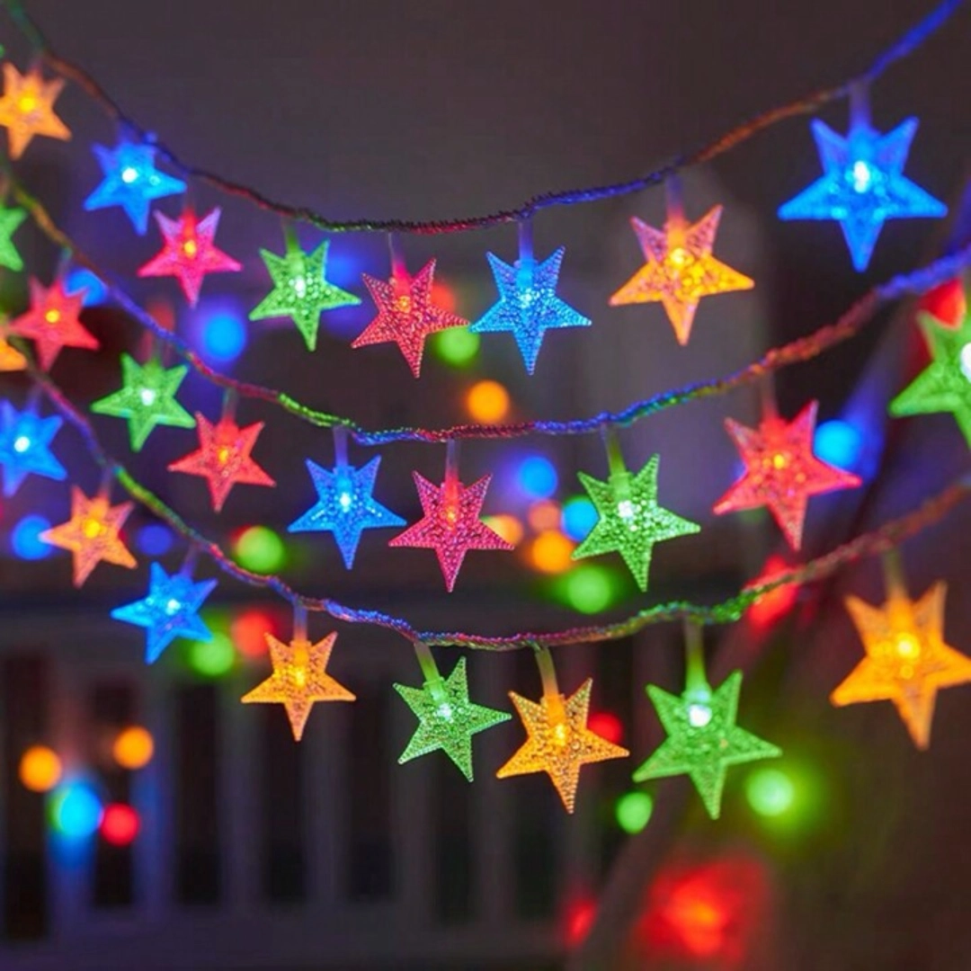 Star String Lights Creative Decorative Lamp LED High-quality Decorative ...