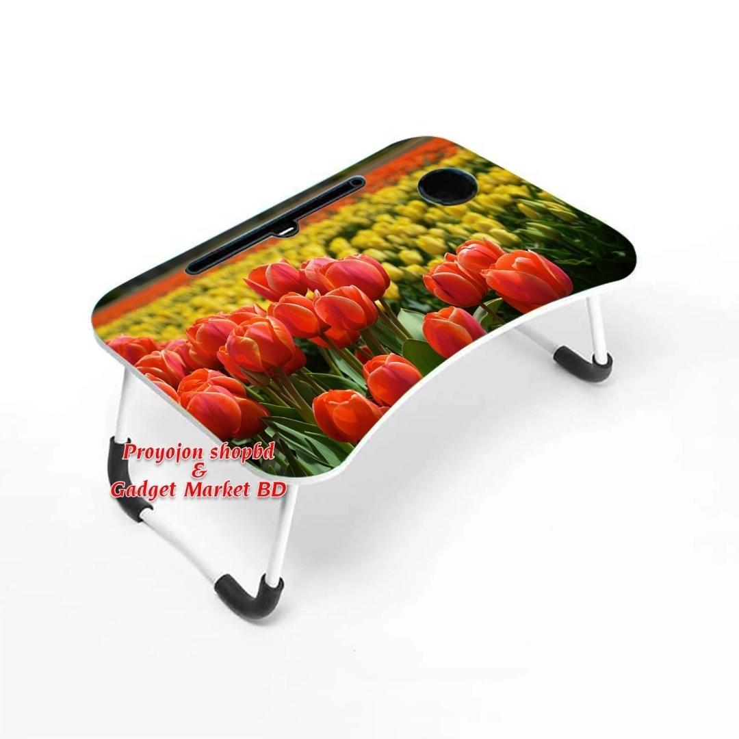 Waterproof Foldable Laptop Table And Kids Reading Table Without Drawer