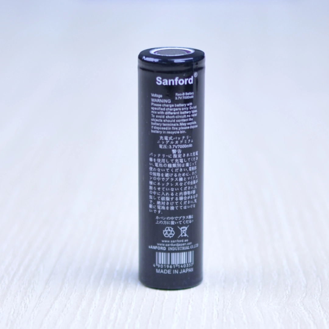 18650 3.7 Volt Sanford Lithium-ion Rechargeable Battery For Power Bank ...