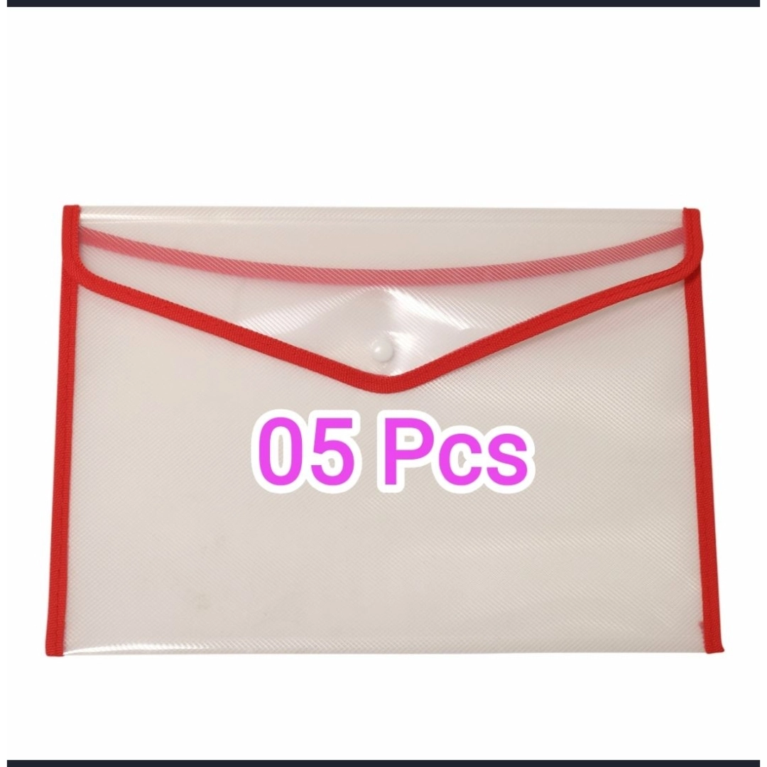 Liner File / Documents File/ Button File / Document Carrier File ( 05 Pcs)