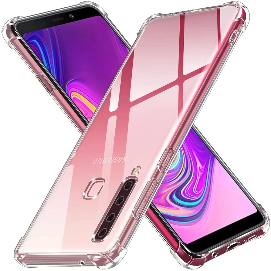 Samsung Galaxy A9 2018 Transparent Clear Slim Soft Cover Skin Gel TPU ...