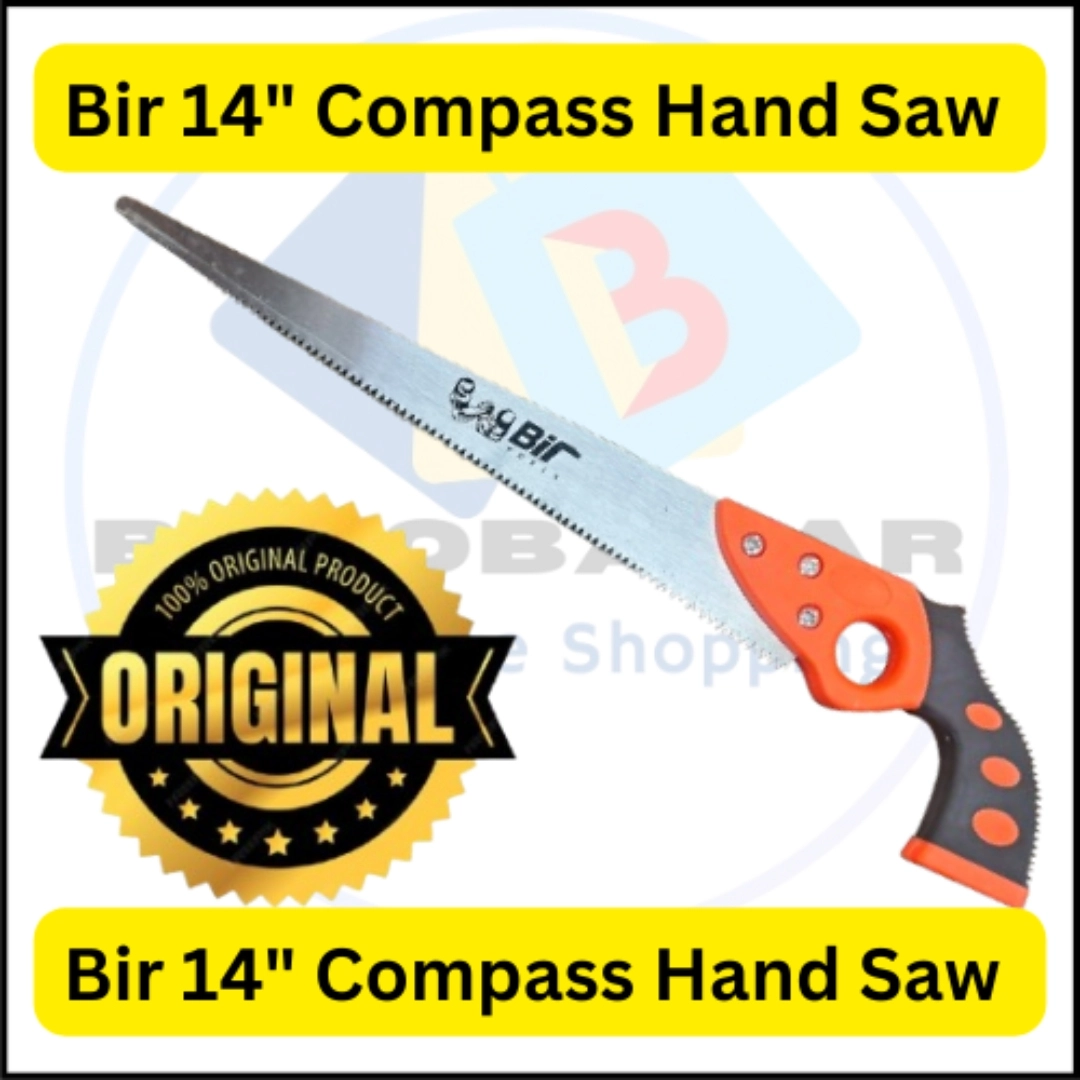 Bir 14inch Compass Hand Saw, wood cutting hand saw, Best quality.