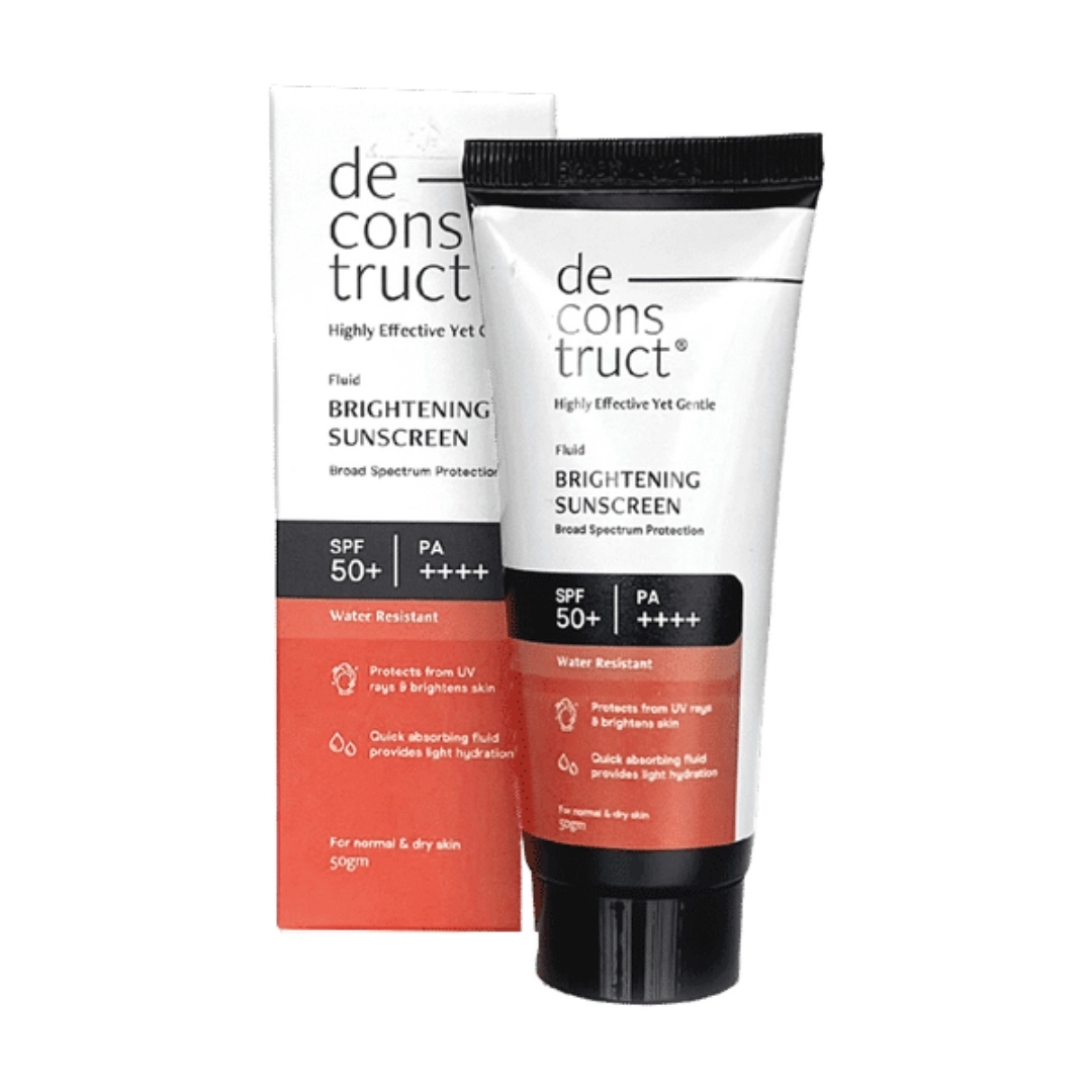 Deconstruct Brightening & Glow Sunscreen SPF 50+ And PA++++ | Dewy ...