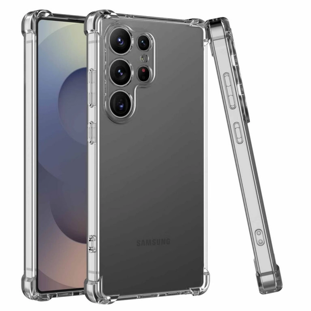 Samsung Galaxy S25 Ultra Transparent Clear Slim Soft Cover Skin Gel TPU ...