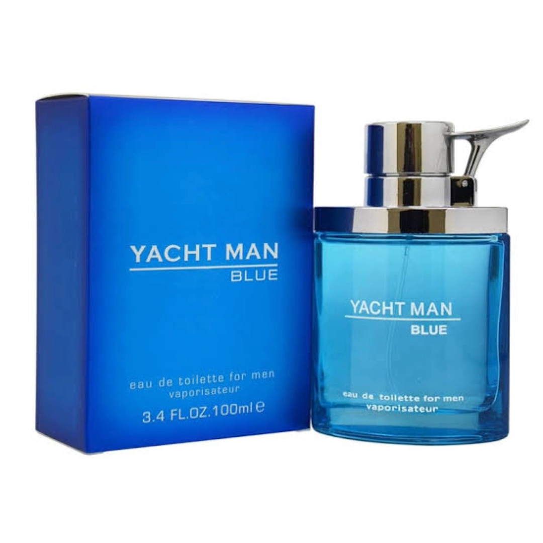 Yacht Man Blue Edt 100Ml For Men