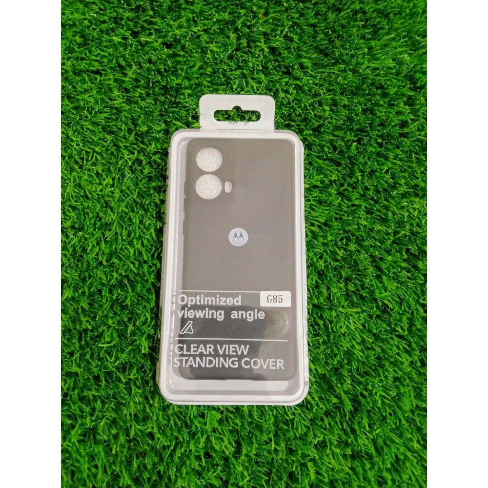Silicone Back Cover For Motorola Moto G85 5G ( Soft & TPU Material)