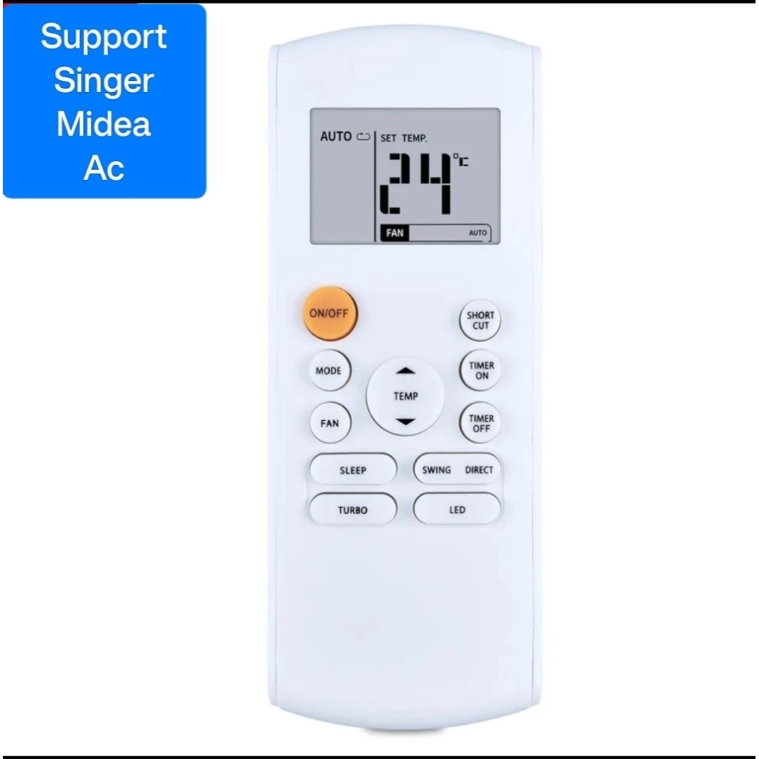 Air-Conditioning Remote Control For Singer, Midea Ac