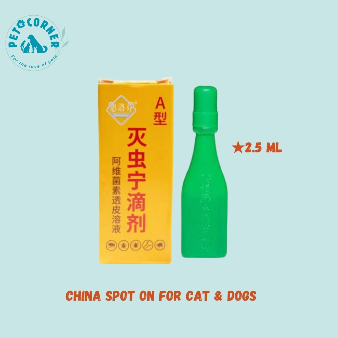 China Spot On flea and Tick Killer for Cat & Dogs 2.5 ml