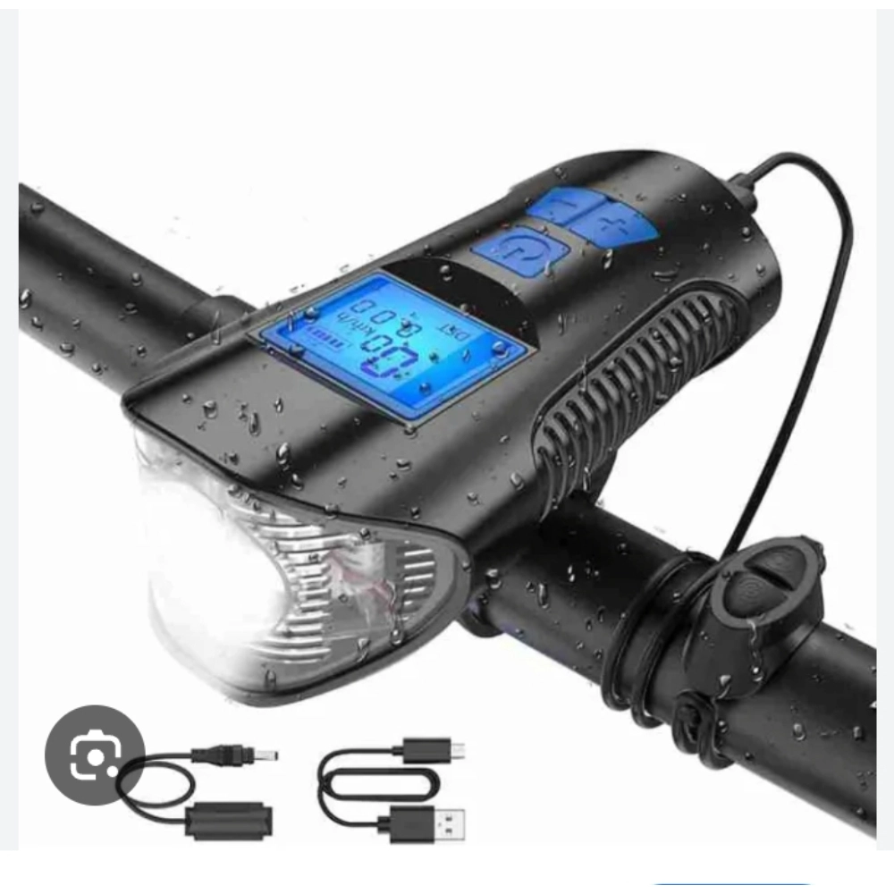 Waterproof Bicycle Light Speed miter USB Charging Bike Front Light ...