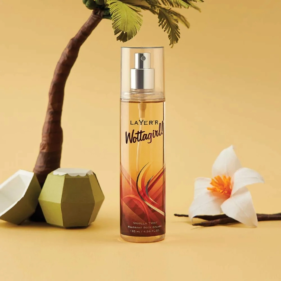 Layer'r Wottagirl Vanilla Twist Fragrant Body Splash (135Ml