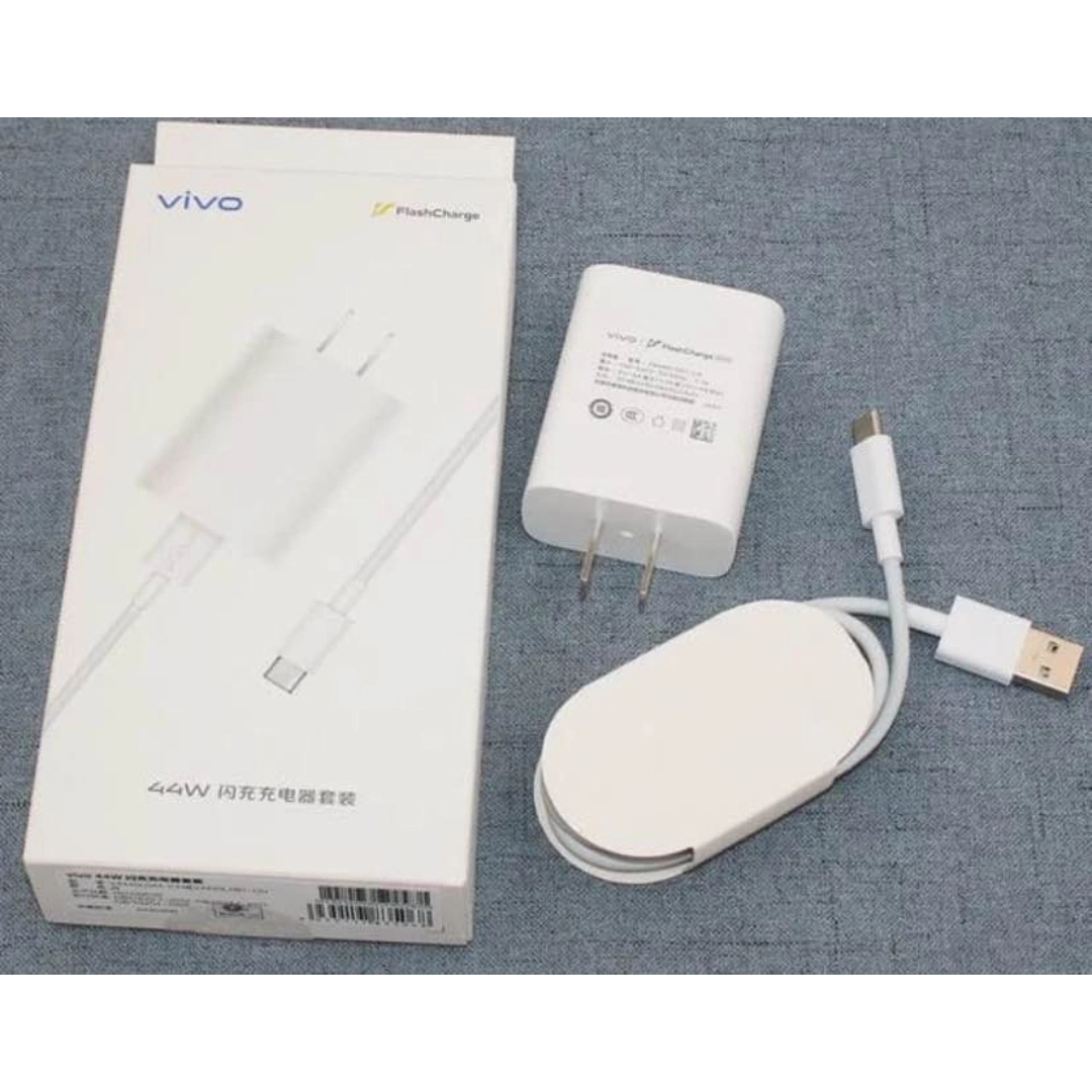 Vivo 44W FlashCharge 2.0 Charger for Vivo X Series & Latest/5G Phones...