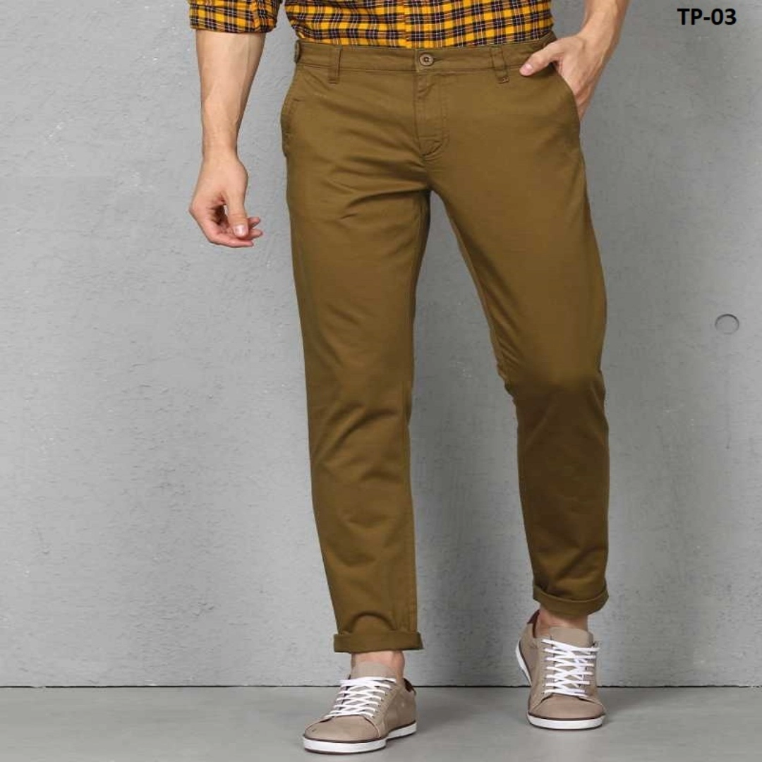 Man's Formal Fashion Twill fabric Gabardine pant