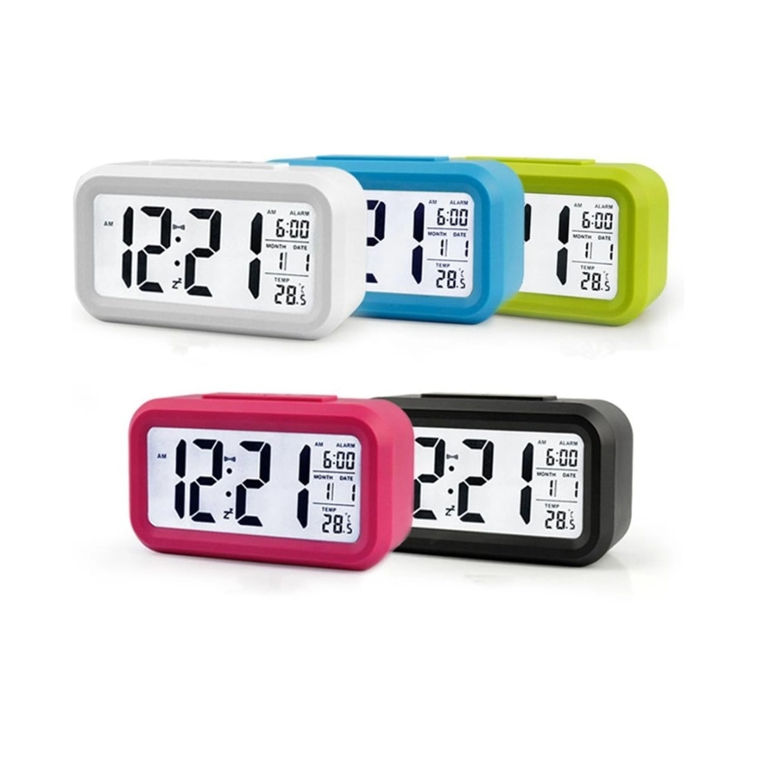 Led Digital Alarm Clock Electronic Digital Alarm Screen Desktop Clock ...