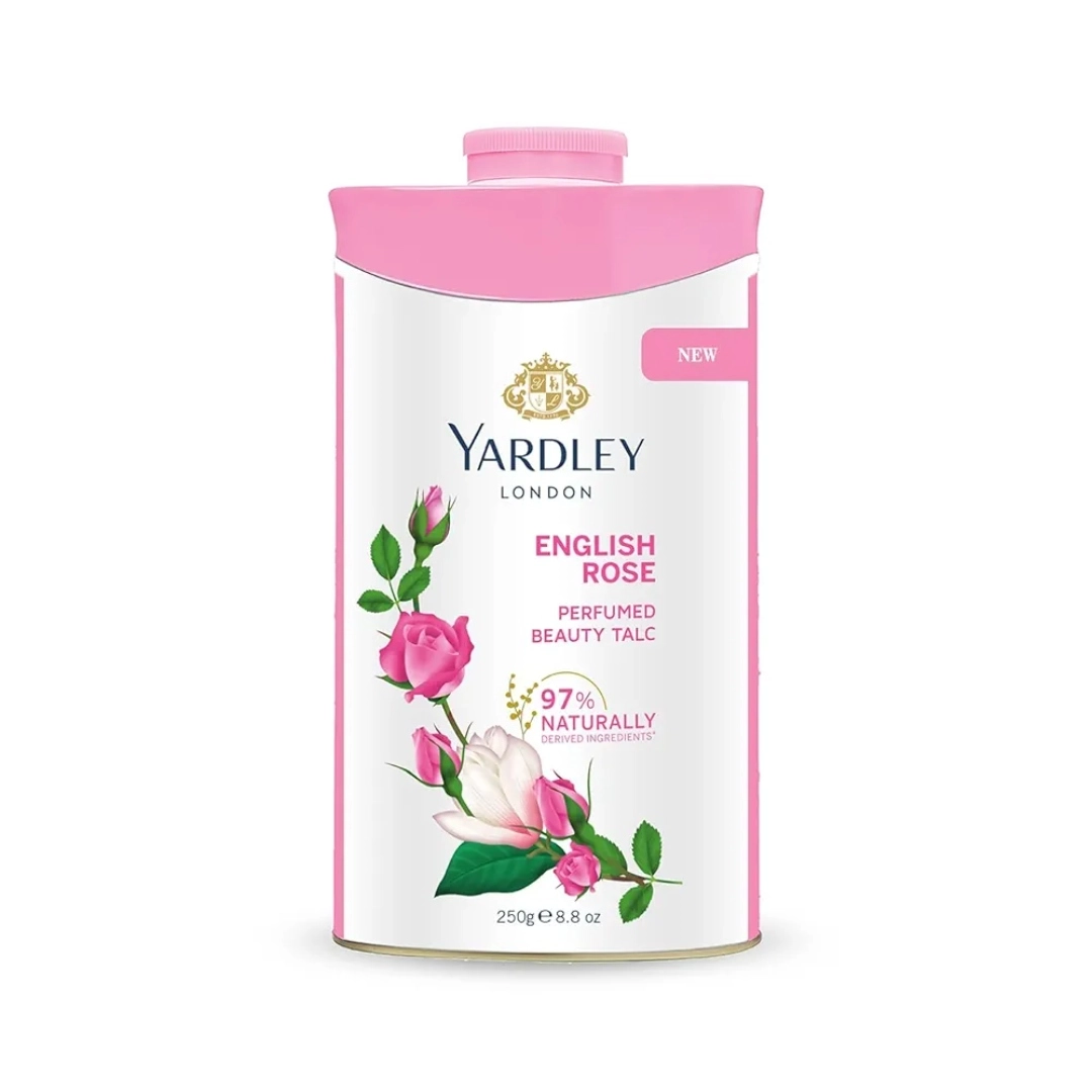 Yardley English Rose Perfumed Talc, 250 g