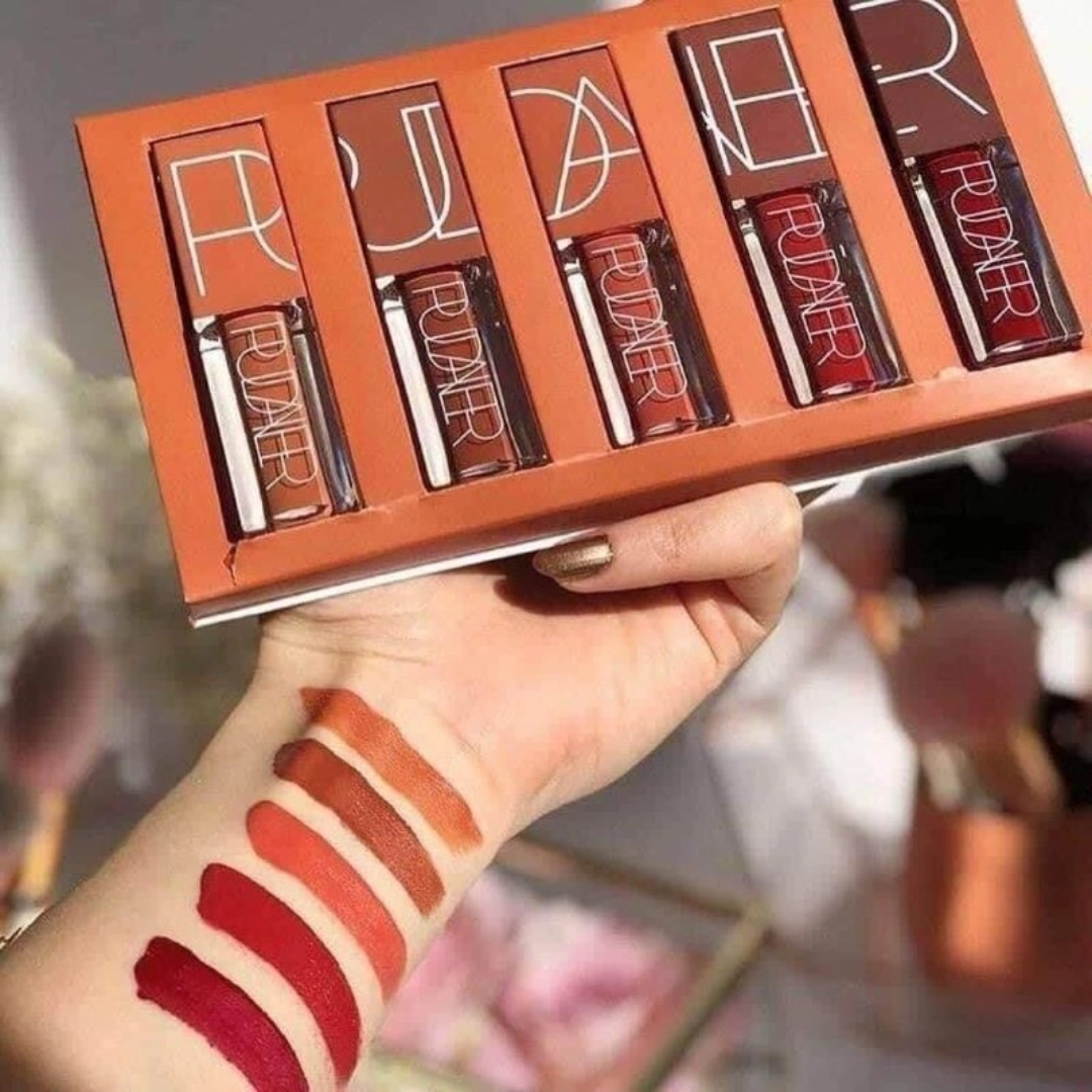 Pudaier 5Pcs Waterproof Long Lasting Matte Liquid Lipstick Matte ...