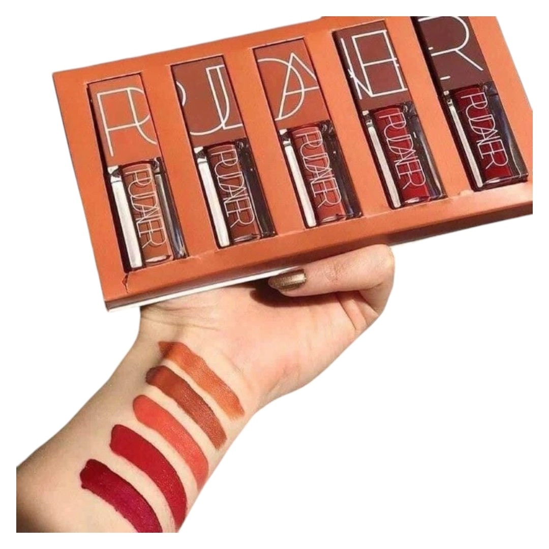 Pudaier 5Pcs Waterproof Long Lasting Matte Liquid Lipstick Matte ...