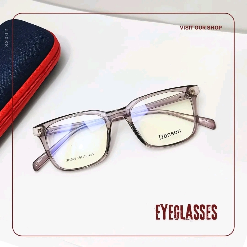 New Danson Rectangular Eyeglass Frame For Men Women Fashionable Classic ...