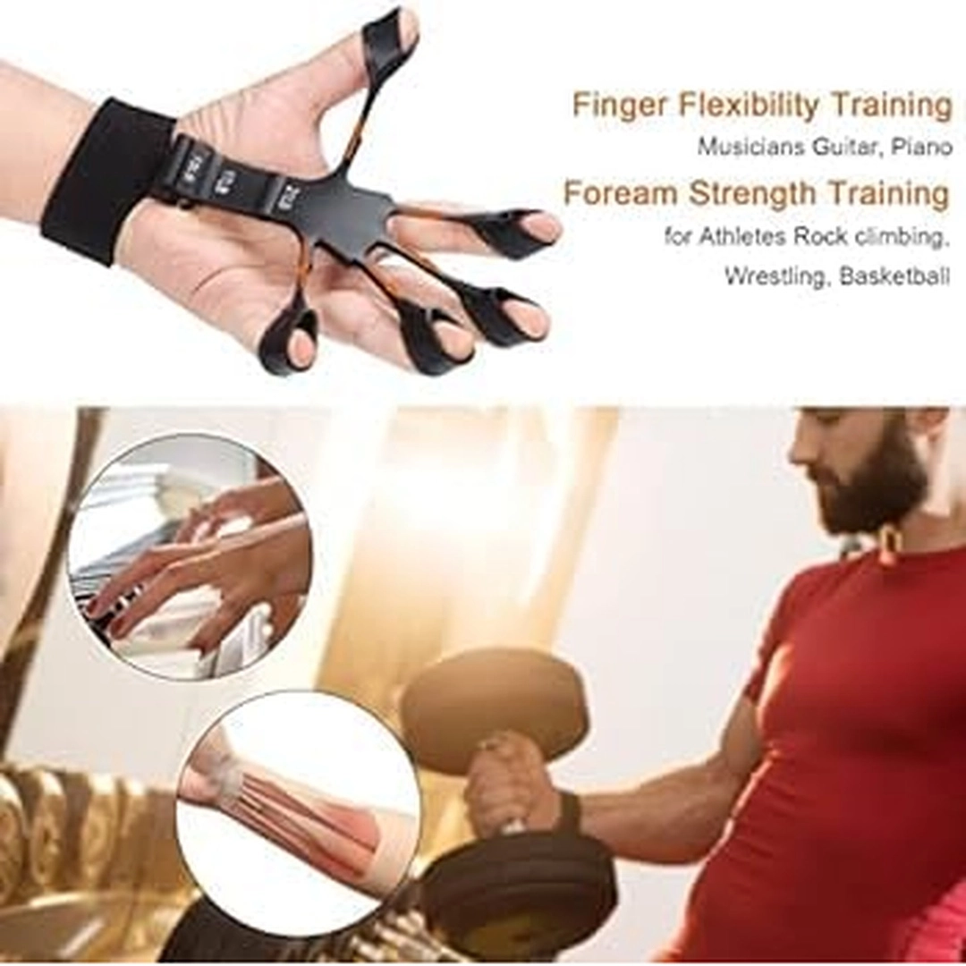 Finger Exerciser NEW Finger Strengthener,Grip Strength Trainer,6 ...