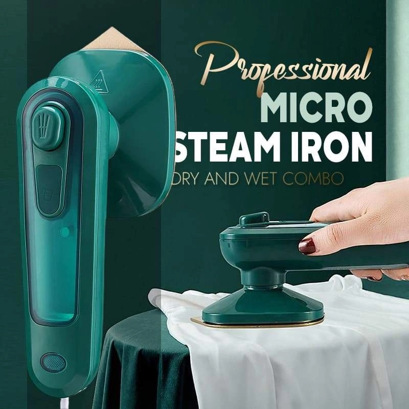 Electric Iron Steamer Handheld Portable Mini Steam Garment Steamer Wet ...