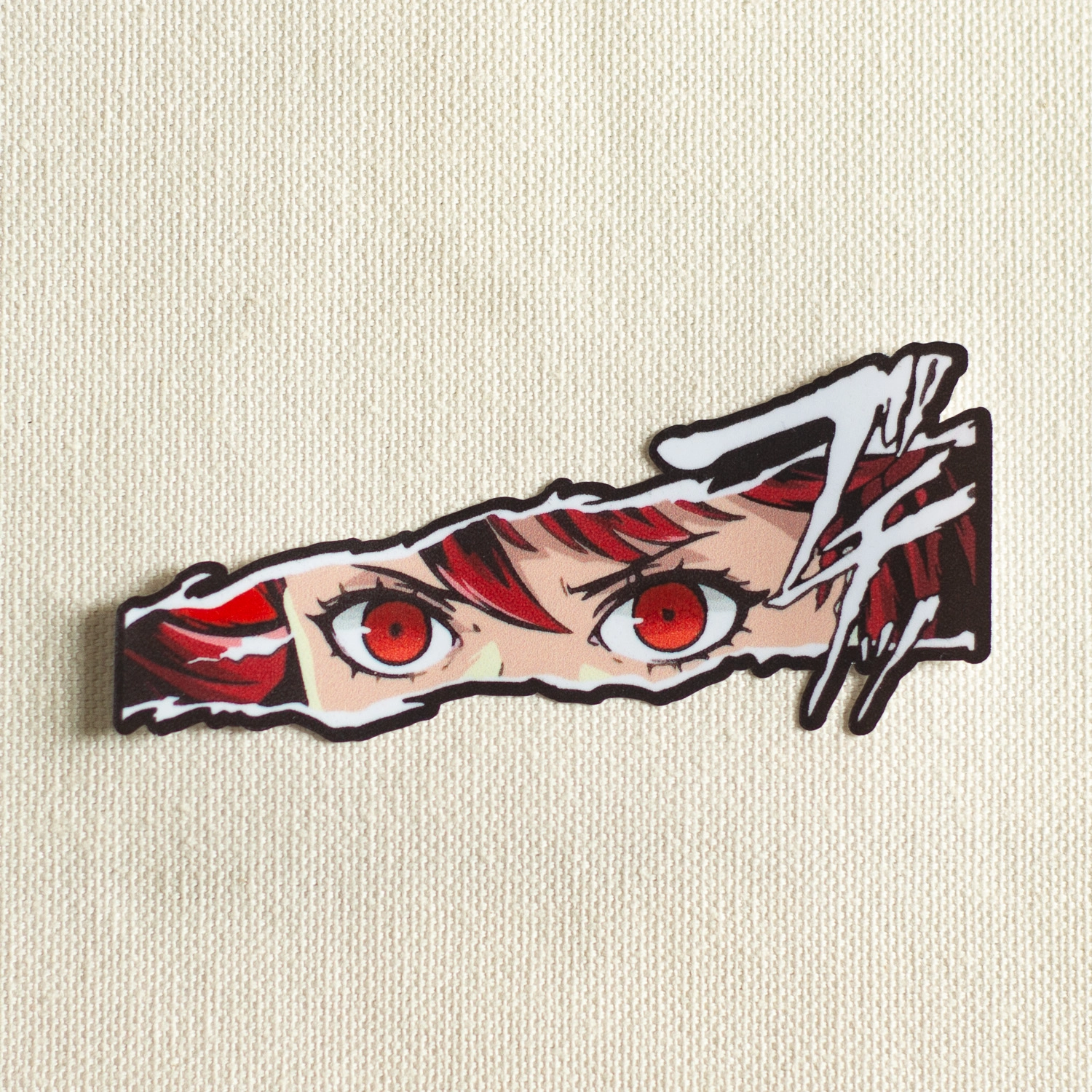 Mitsuri Kanroji Demon Slayer Anime - Waterproof Matte Vinyl Sticker for ...