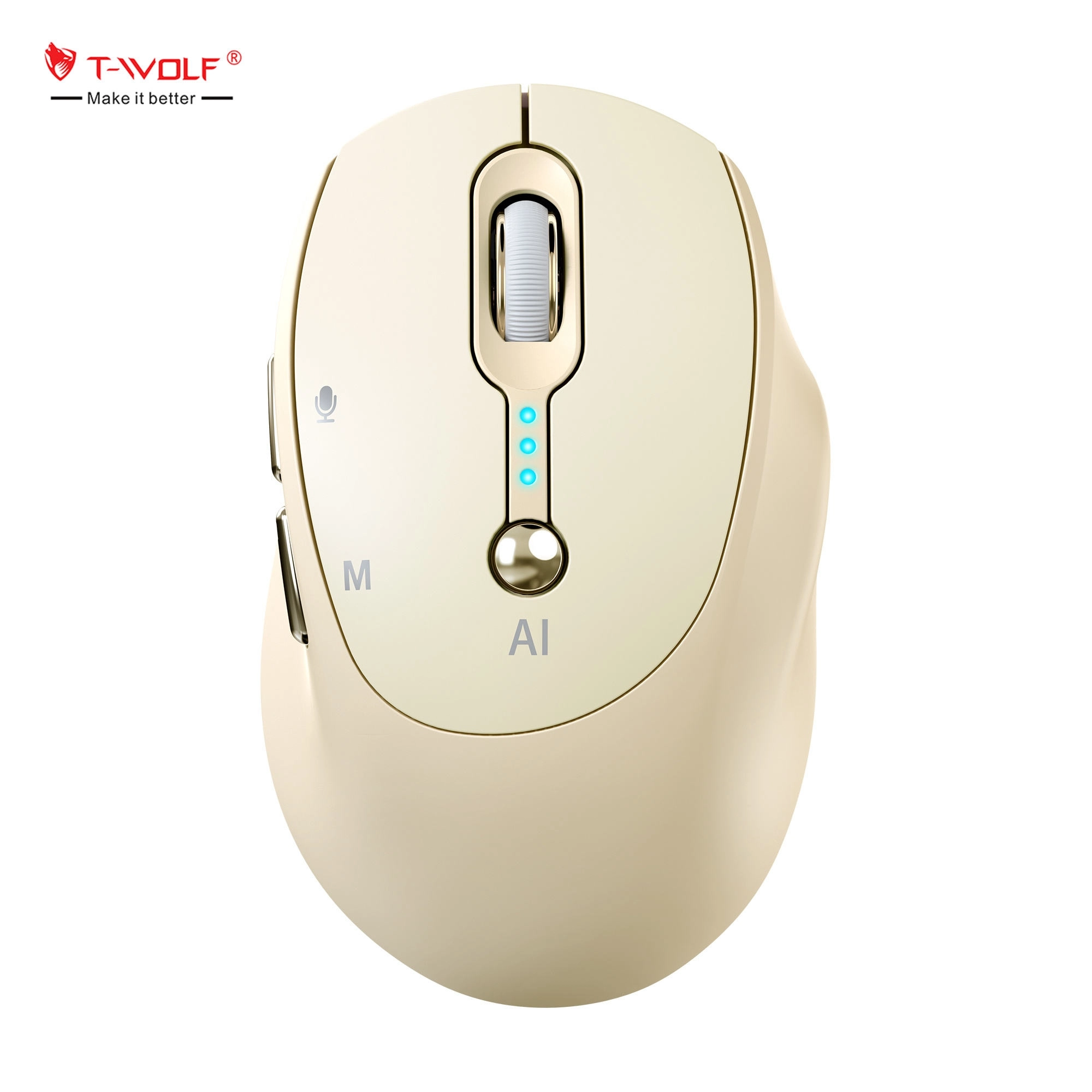 T-Wolf M7 Dual Mode Smart AI Wireless Mouse