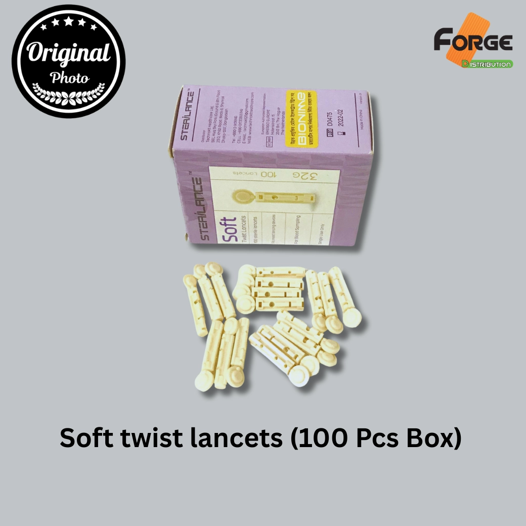 1 Box Sterileness Lancet – Needle for Blood Sampling, Soft twist ...