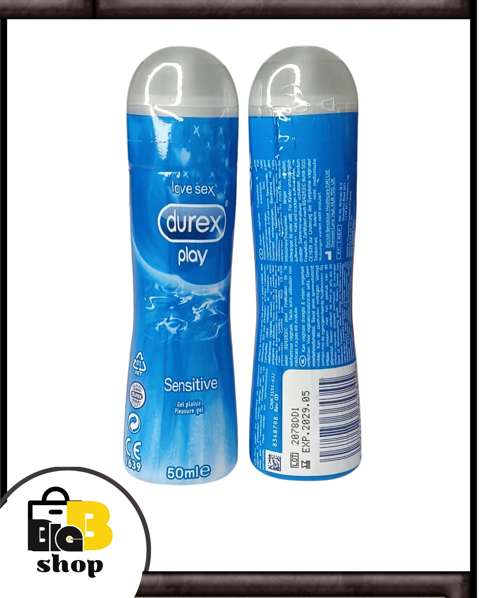 Durex Play Classic Lubricant Lube Gel – 50ml | Smooth, Long-Lasting ...