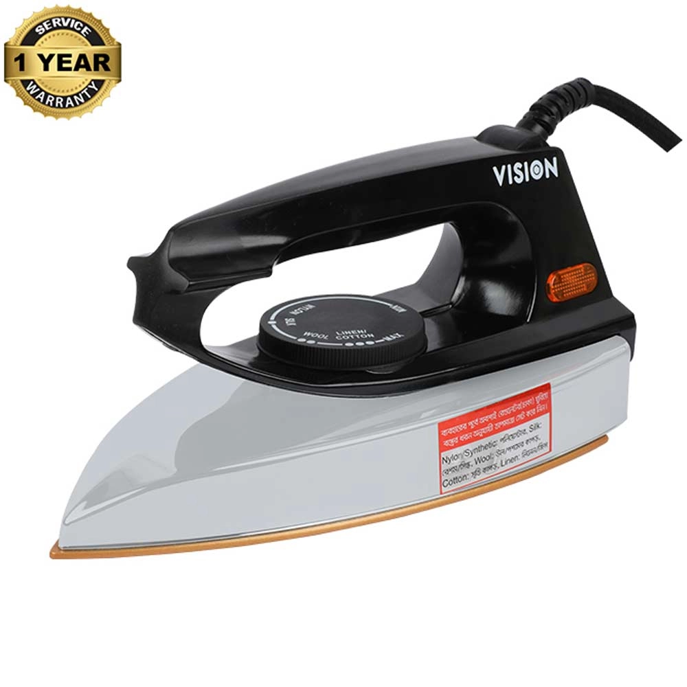 Iron VISION Electronic Iron 1200W Shock and Burn Proof VIS-DEI-004