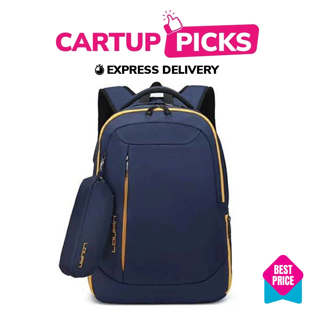 20L Loupin Backpack for Men/Women/Kids| Navy Blue, Waterproof ...