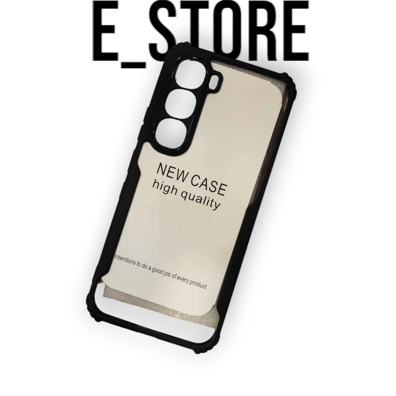 For Infinix Hot 60 Pro Edge-Reinforced Shockproof Cushion Back Clear ...