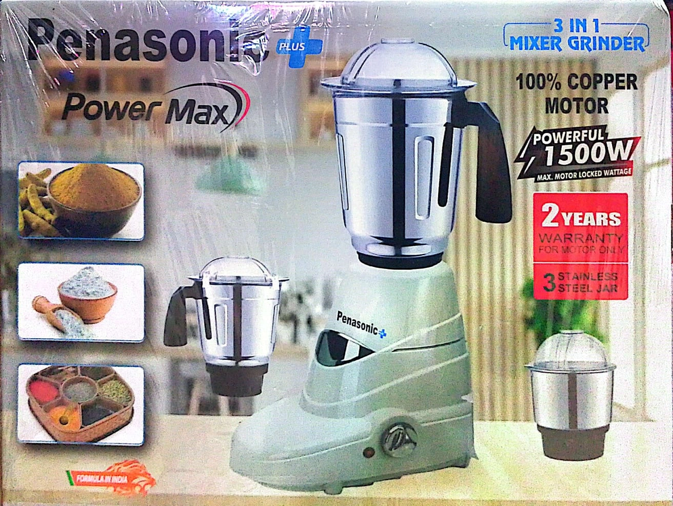 Panasonic Power Max 3 in 1 Mixer-1500w