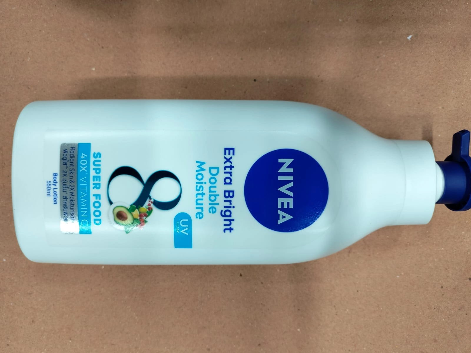 Nivea extra Bright double moisture Body Lotion 550ml