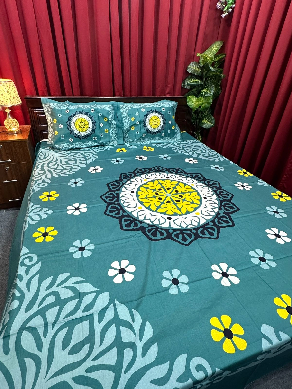 Luxury panel bed sheet