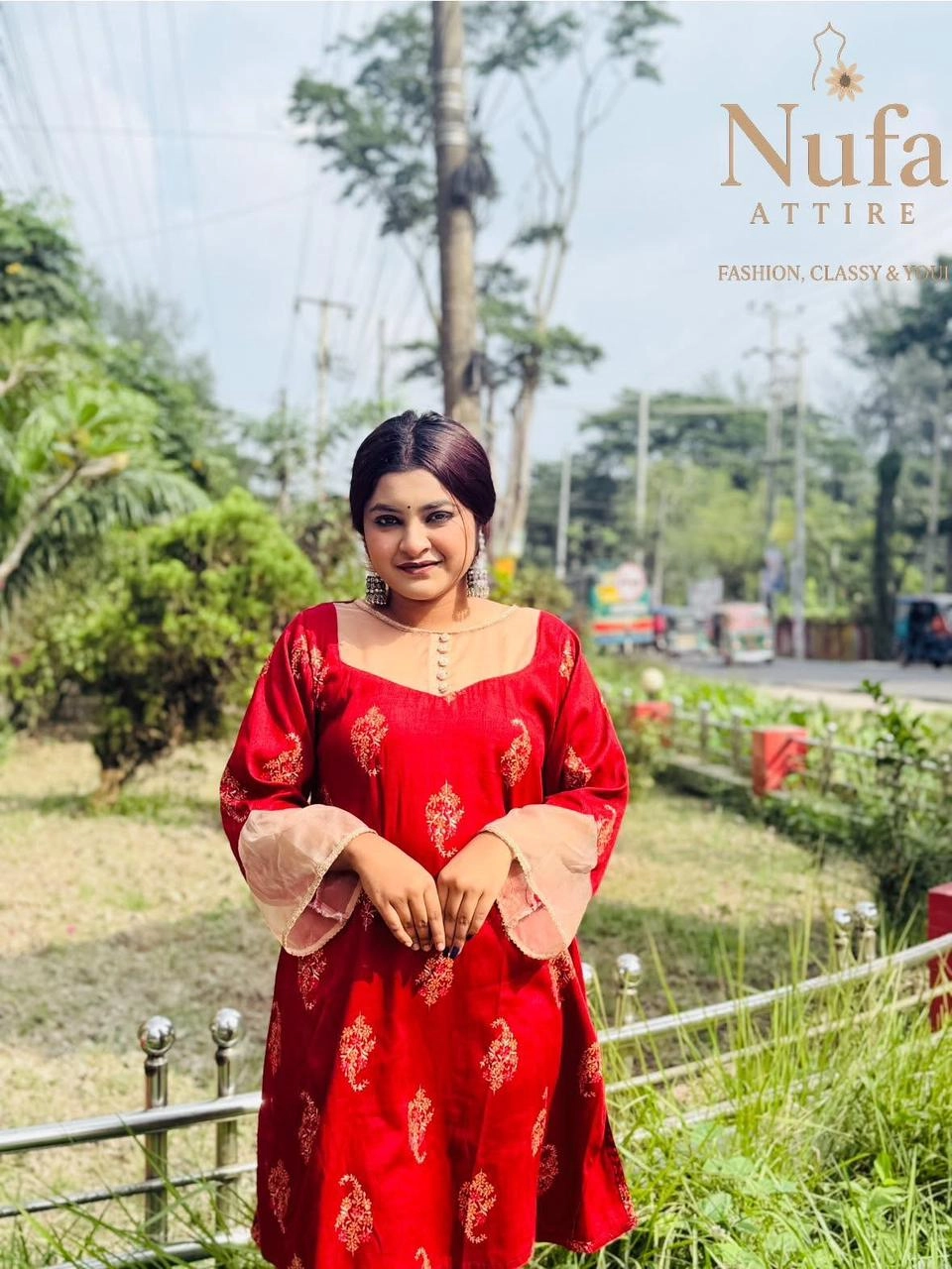 Indian printed one piece kurti