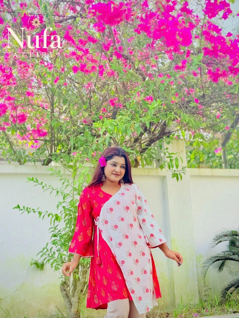 Indian printed one piece kurti